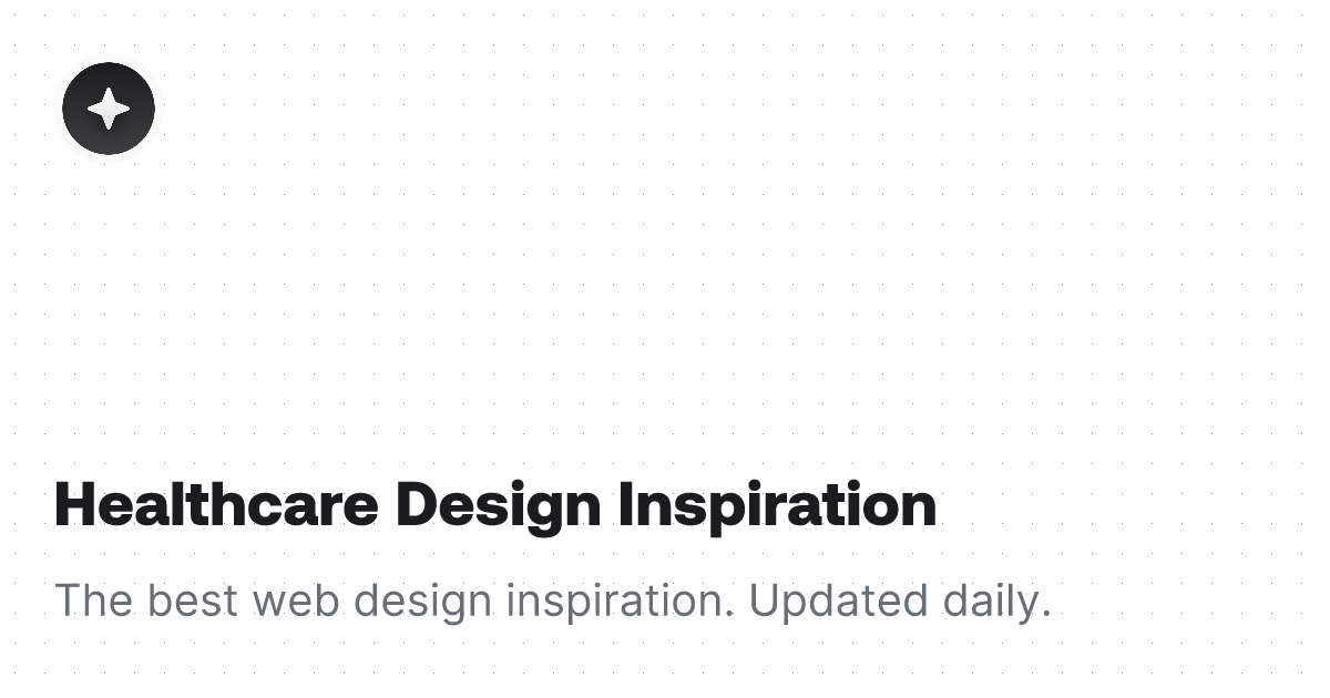 Healthcare Design Inspiration