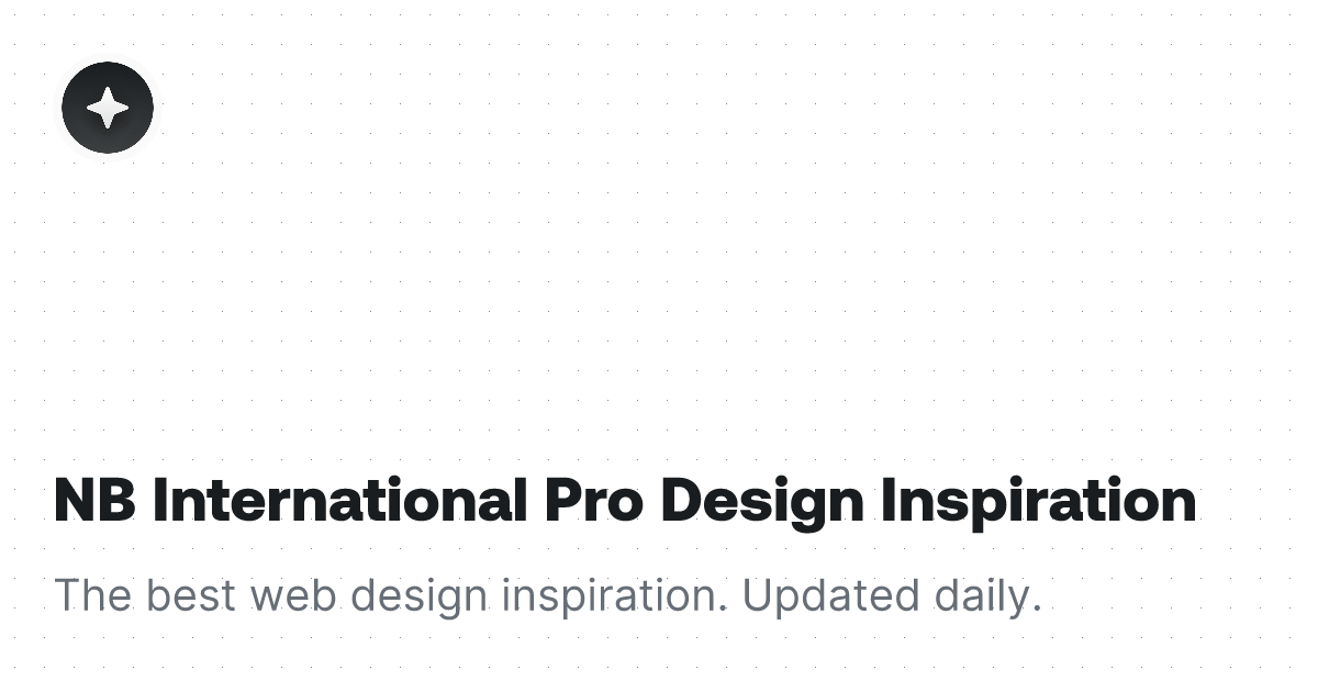 NB International Pro Font Design Inspiration