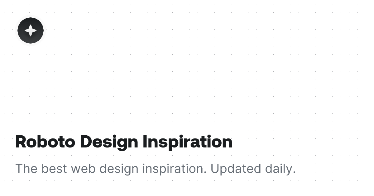 Roboto Font Design Inspiration